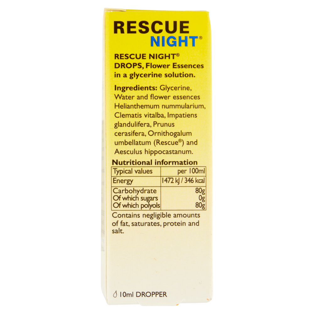 Rescue Night Gotas 10ml Floral de Bach Original