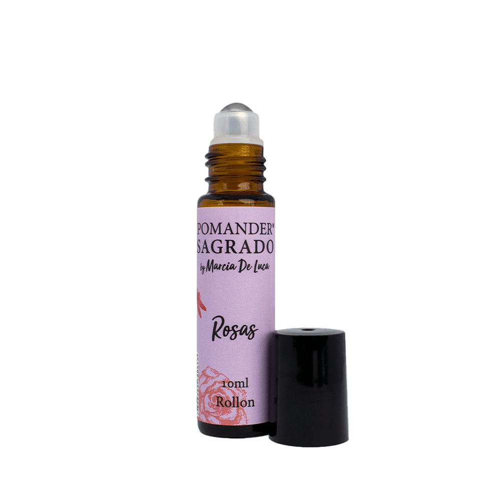 Pomander Sagrado Rosas Rollon - Aromaterapia para Amorosidade e Bem-Estar | Loja Monas