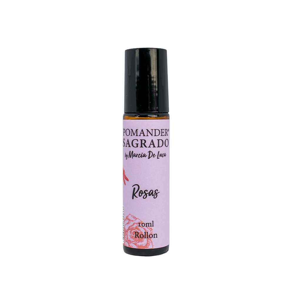 Pomander Sagrado Rosas Rollon - Aromaterapia para Amorosidade e Bem-Estar | Loja Monas