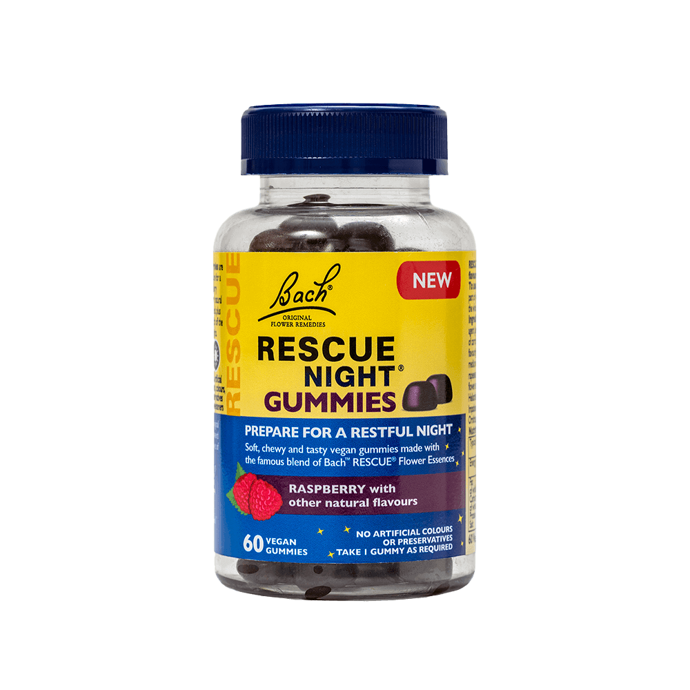Rescue Gummies Night Framboesa - Floral de Bach Original | Loja Monas